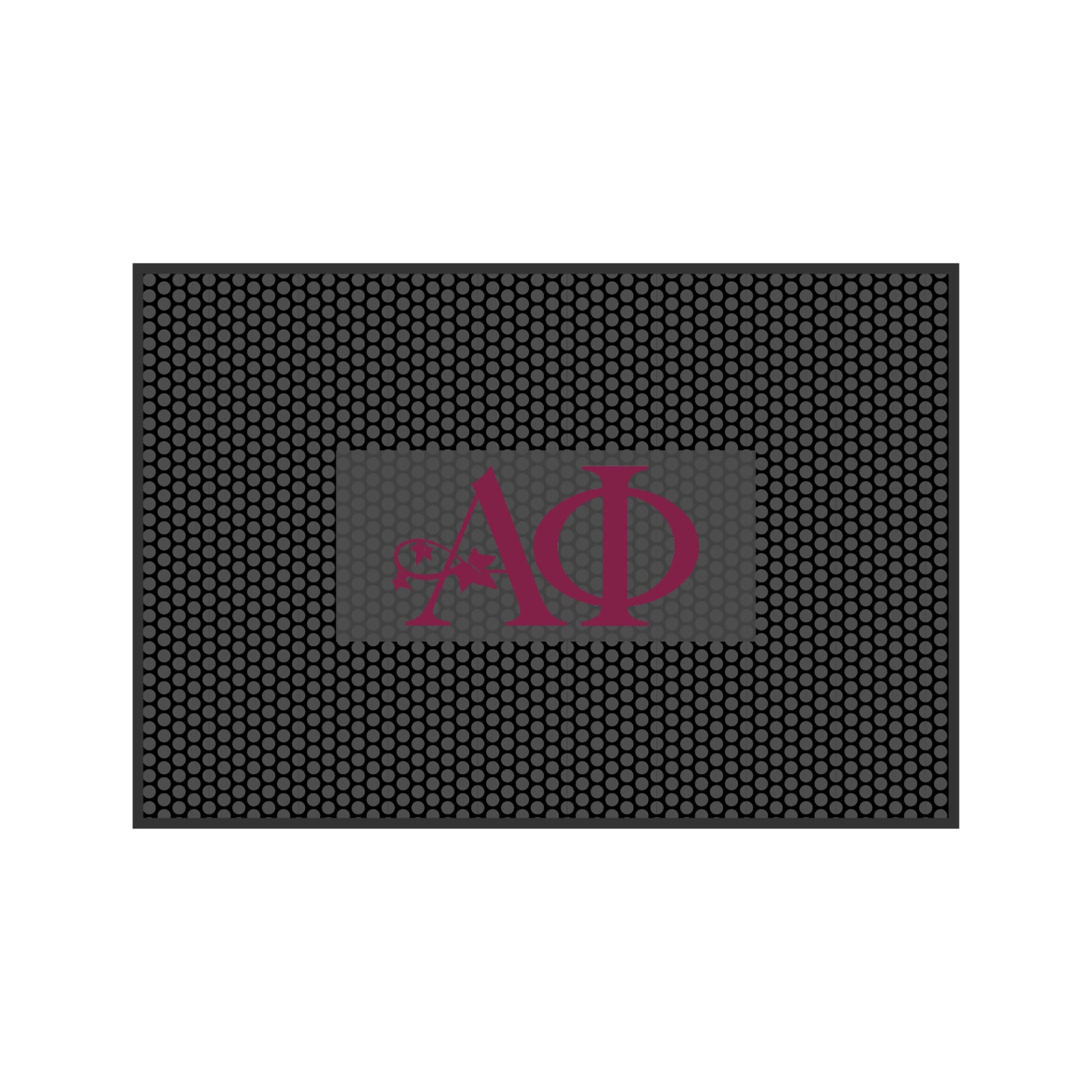 Alpha Phi Scraper Mat- Letters – Greek-Rugs.com