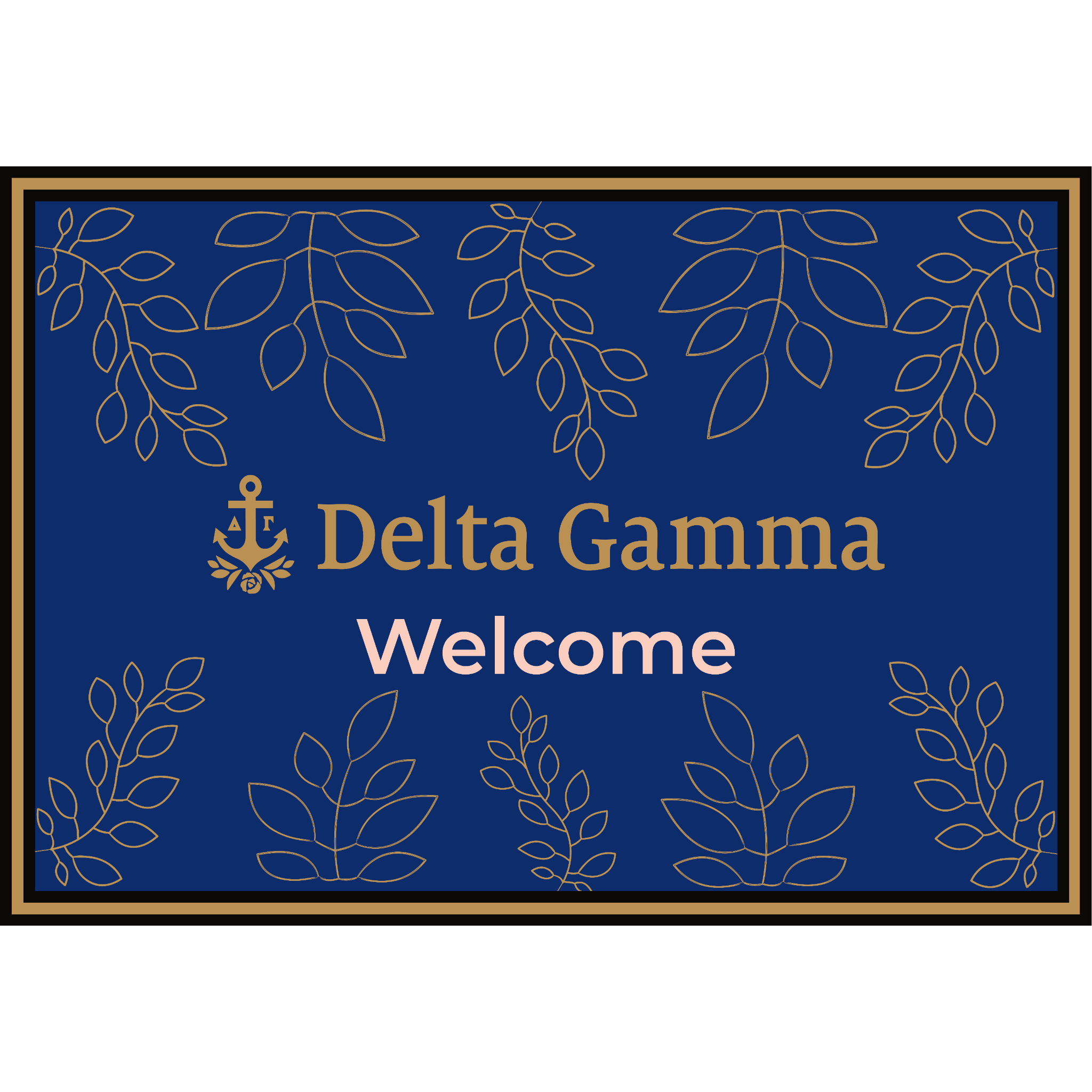 Delta Gamma Mat- Welcome – Greek-Rugs.com