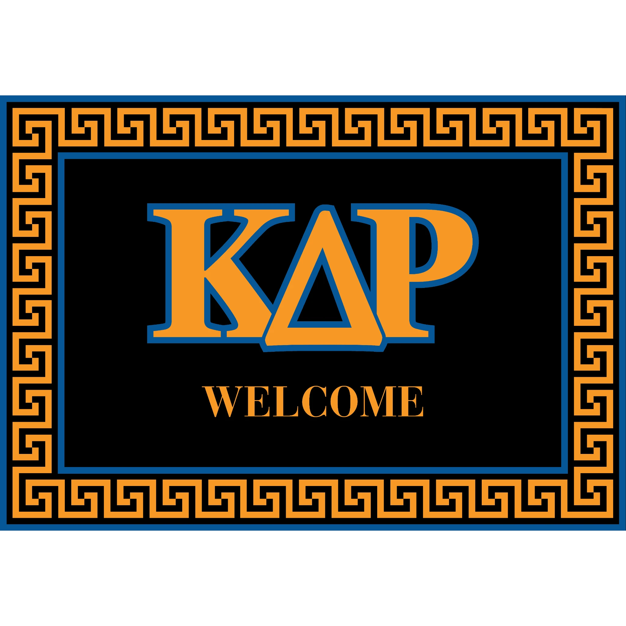 Kappa Delta Rho Mat- Welcome – Greek-Rugs.com